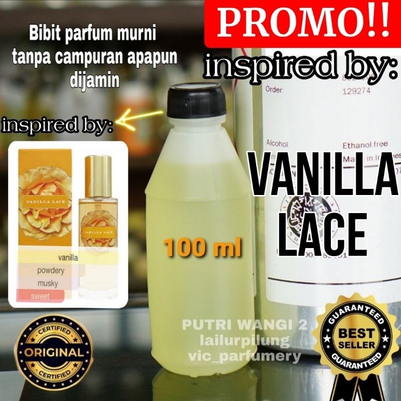 Jual VANILLA LACE Victoria secret 100ML / 10ml/50ml/200ml BIBIT PARFUM ...