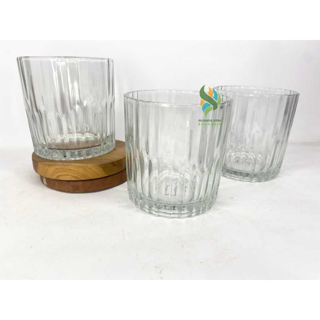 Jual Gelas Kaca Korean Aesthetic 330 ml Gelas Picca Gelas Wine Gelas ...