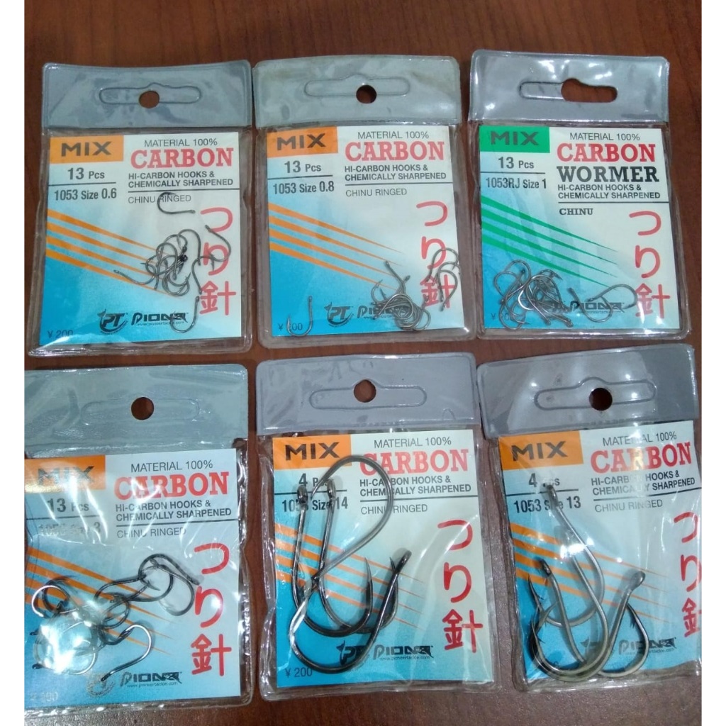 Jual Mata kail mix carbon seri 1053 (chinu) | Shopee Indonesia