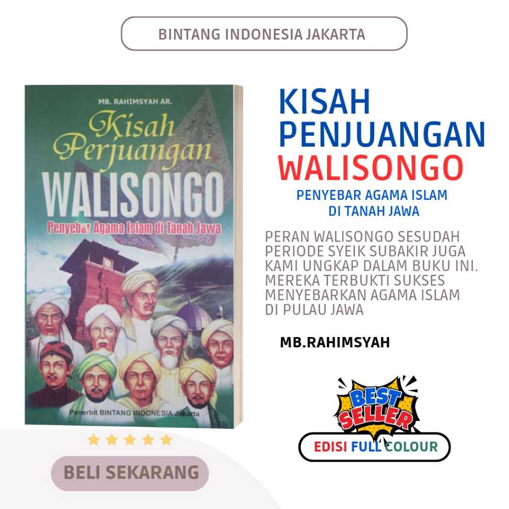Jual KISAH PERJUANGAN WALISONGO PENYEBAR AGAMA ISLAM DI INDONESIA ...