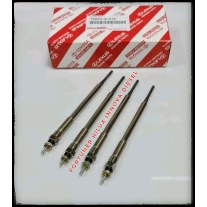 Jual Glow Plug Busi Pemanas Toyota Fortuner Innova Hilux Diesel 1pc ...
