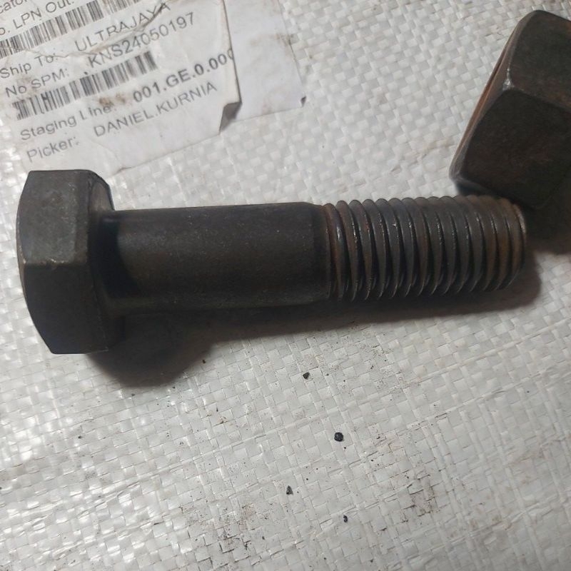 Jual Baut HTB A325 M19x70 atau Baut HTB A325 3/4x2¾" Baut Baja WF ...