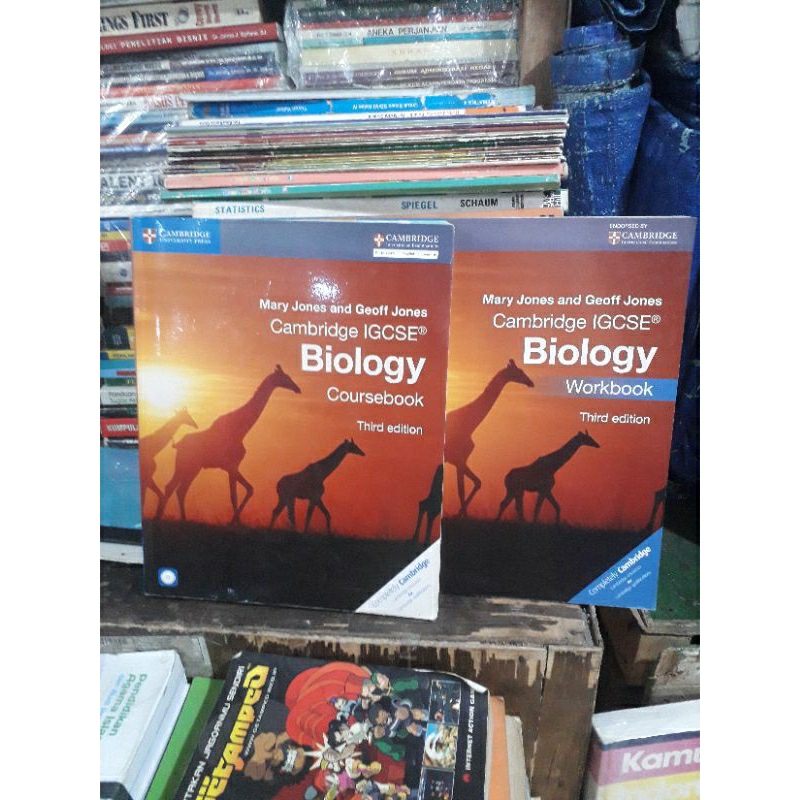 Jual biology cambridge IGCSE third edition 2 bk sama workbook | Shopee ...