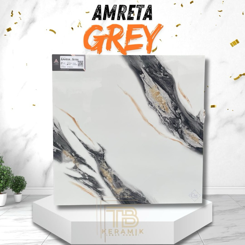Jual Granit arna amreta grey 60x60 kw1 | Shopee Indonesia