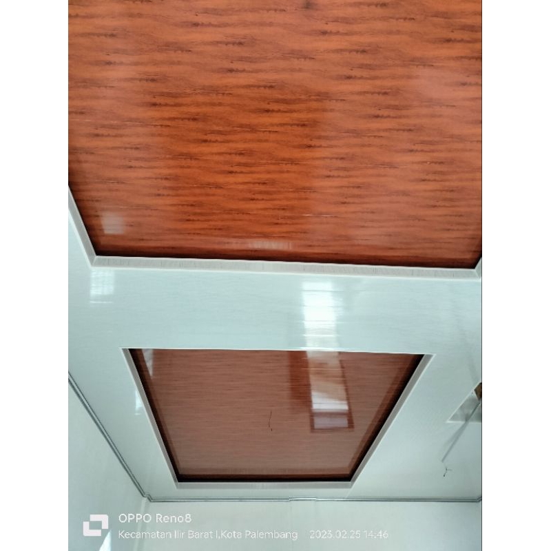 Jual Plafon Ceiling UPVC Motif Terpasang Per m2 | Shopee Indonesia
