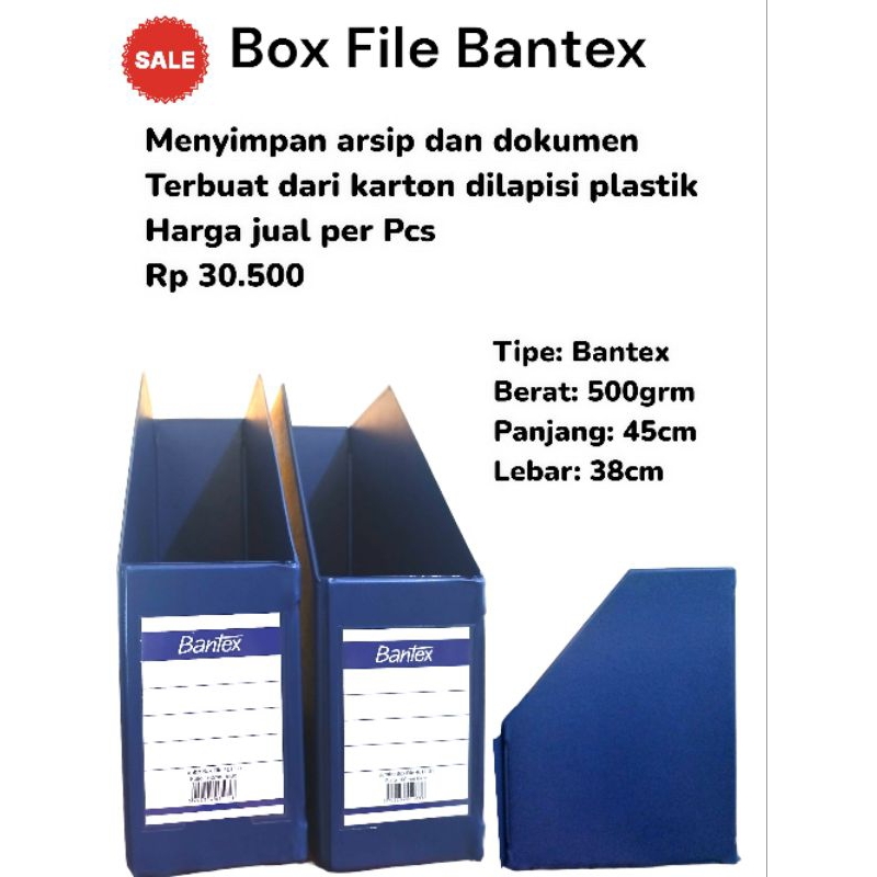 Jual {APM}Box File/ Magazine File Jumbo/ Merek Bantex/Folio 4011 ...