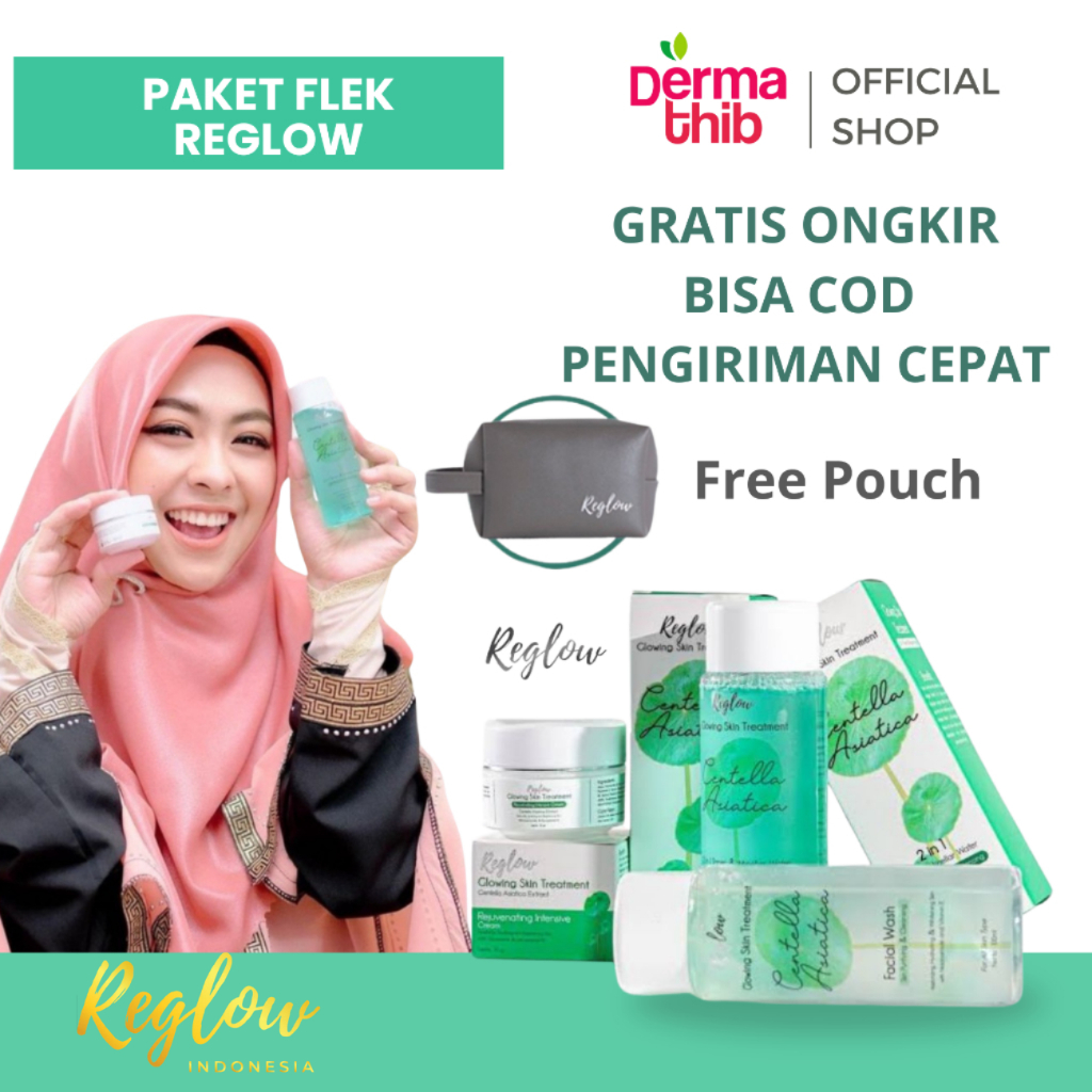 Jual [PROMO] REGLOW Skincare Viral Skin Treatment Glowing Whitening Paket Flek Re Glow Bonus ...