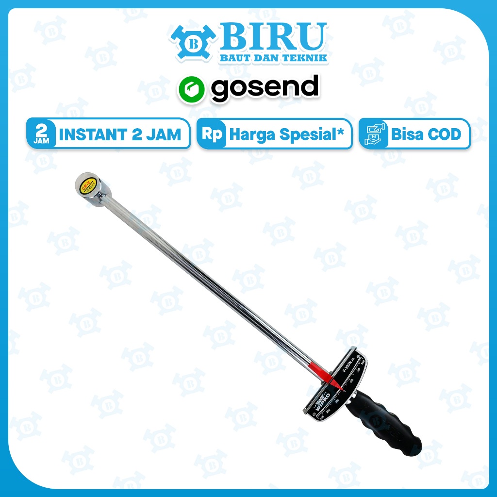 Jual WIPRO Kunci Momen Torsi Torque Meter Jarum Wrench 1/2 Inch ...
