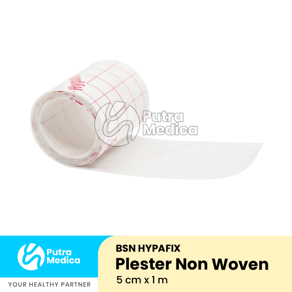 Jual Essity Hypafix Plester Non Woven 5cm x 1m / Plaster Roll Putih ...