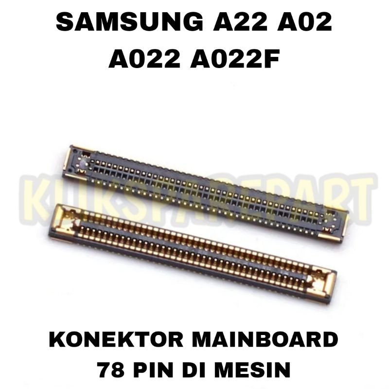 Jual Konektor Mainboard Samsung A02 A022 A022F Soket Main Board Lcd FPC ...