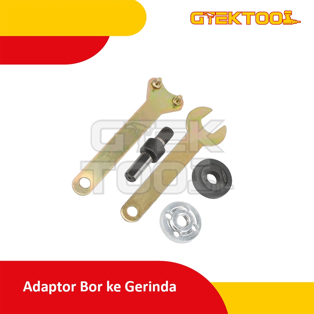 Jual Adapter Mesin Bor ke Mesin Gerinda Tangan Adaptor Converter Drill ...