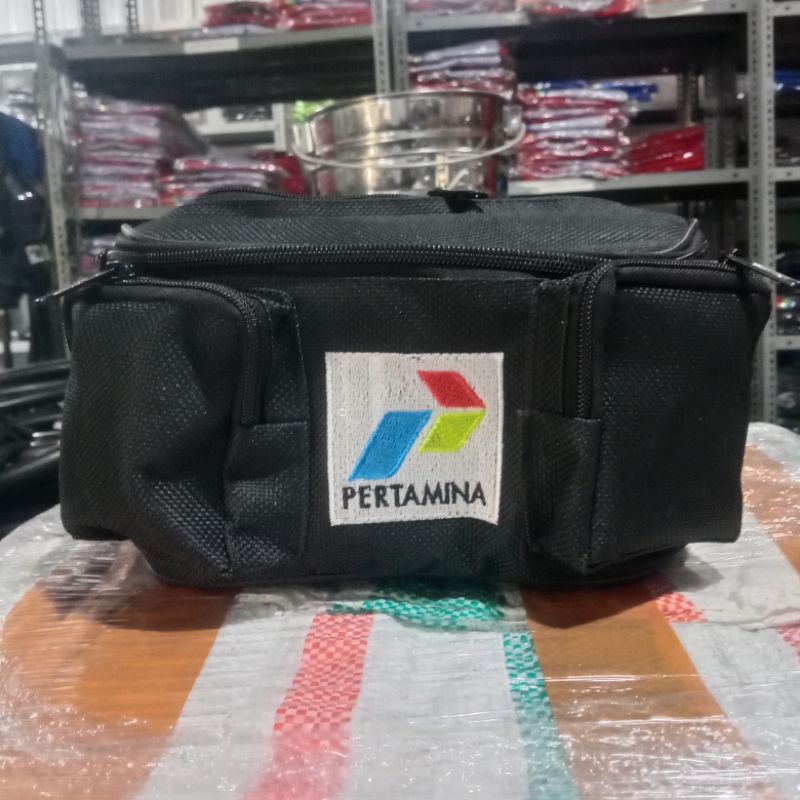 Jual (TERBARU) Tas Pinggang Operator Spbu Pertamina Premium Resleting ...