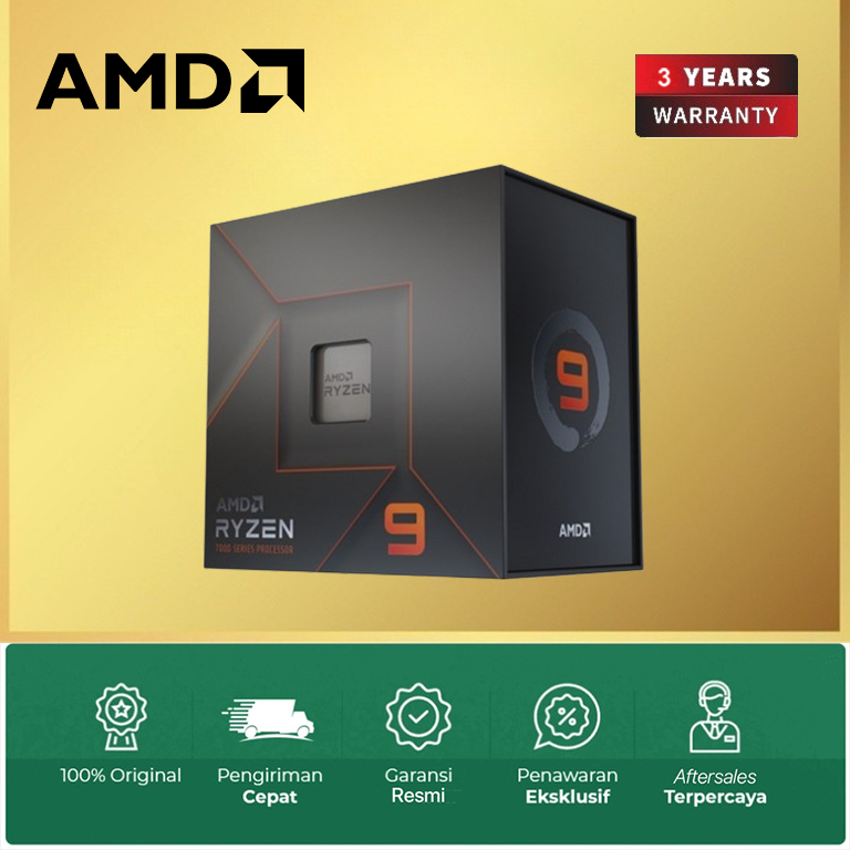 Jual Processor AMD Ryzen 9 7900X 12 Cores 24 Threads | Shopee Indonesia