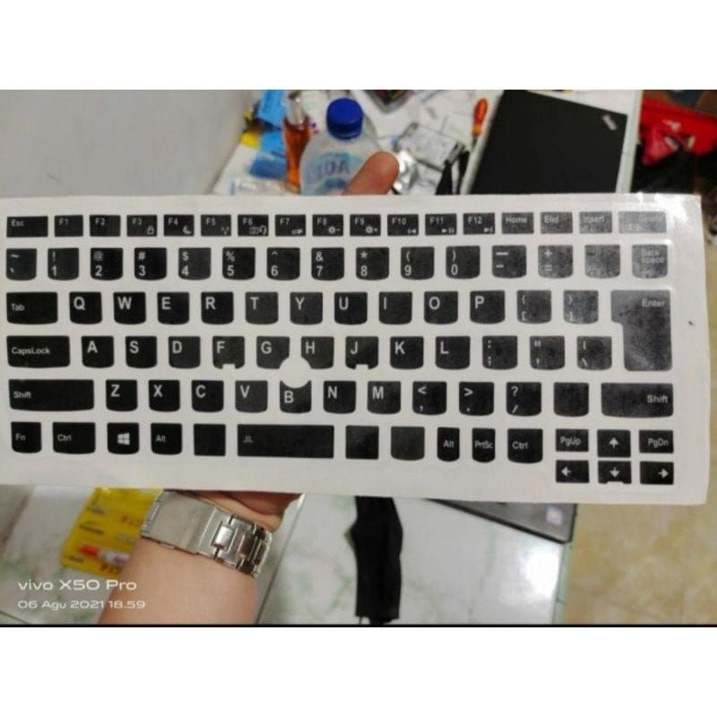 Jual STIKER KEYBOARD LAPTOP LENOVO 12" SEMUA TYPE | Shopee Indonesia