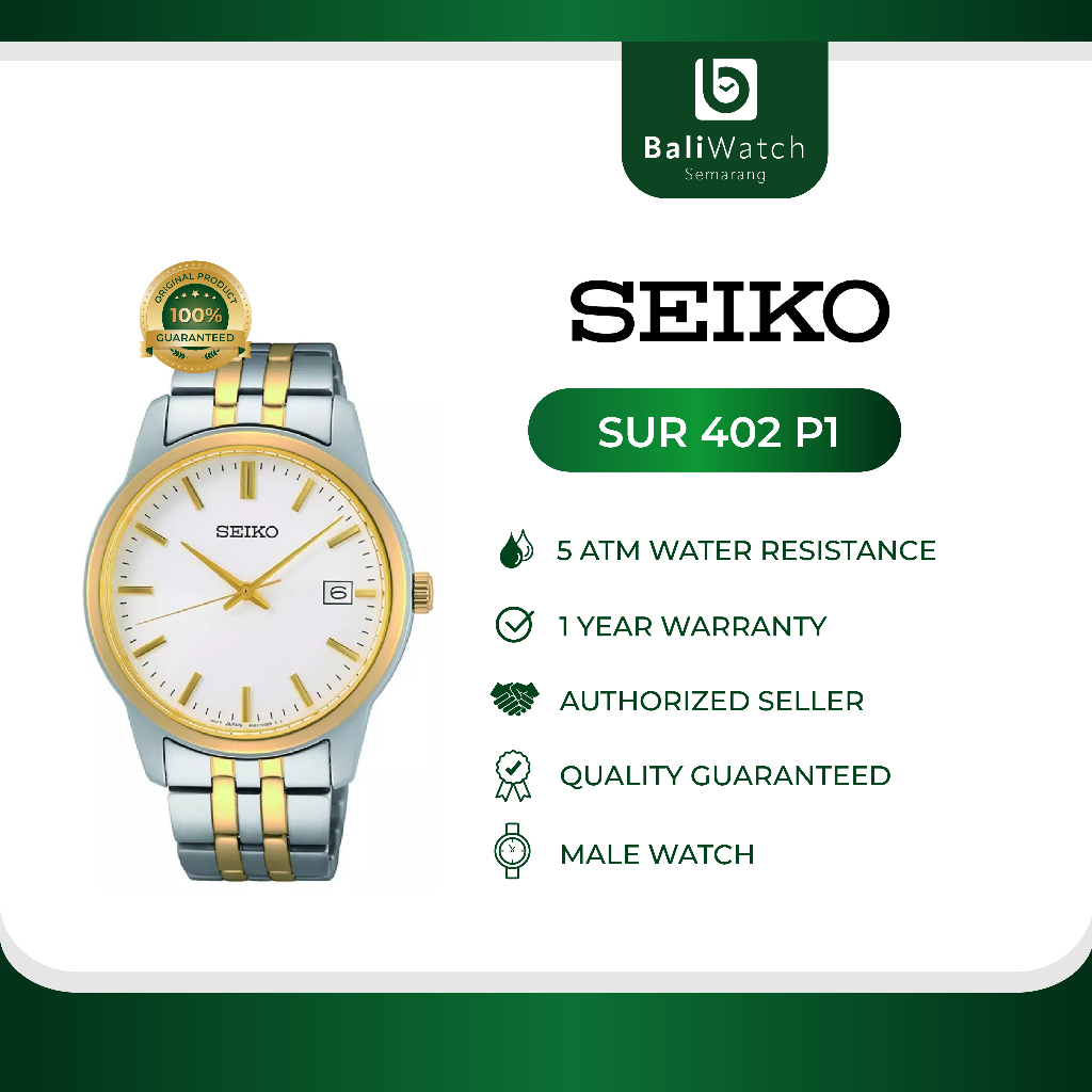 Jual Seiko SUR 402 P1 Jam Tangan Pria | Shopee Indonesia