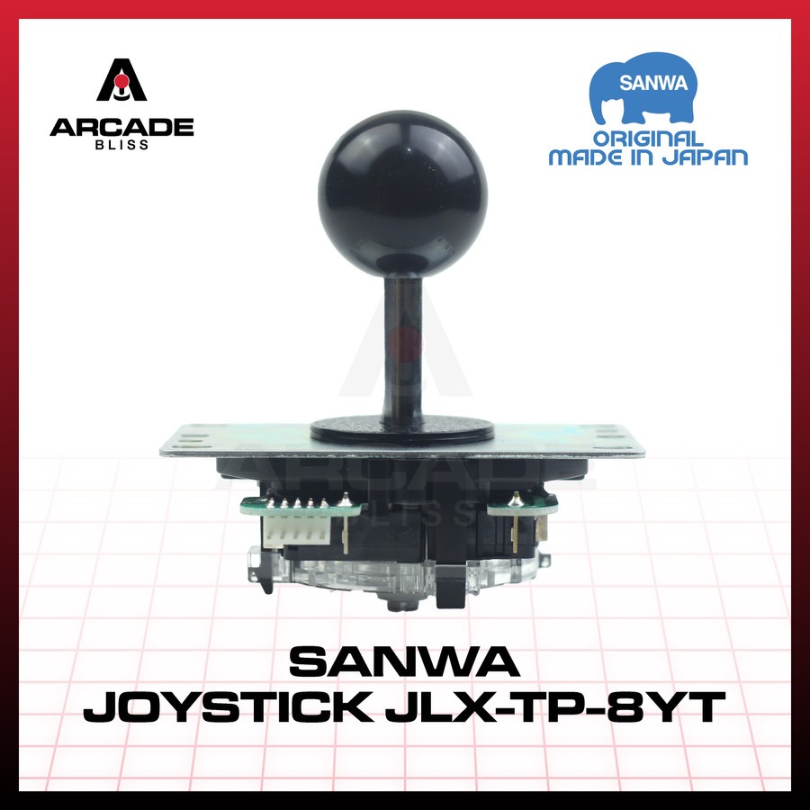 Jual Sanwa JLX-TP-8YT New Gen Joystick Balltop Original Made in Japan ...