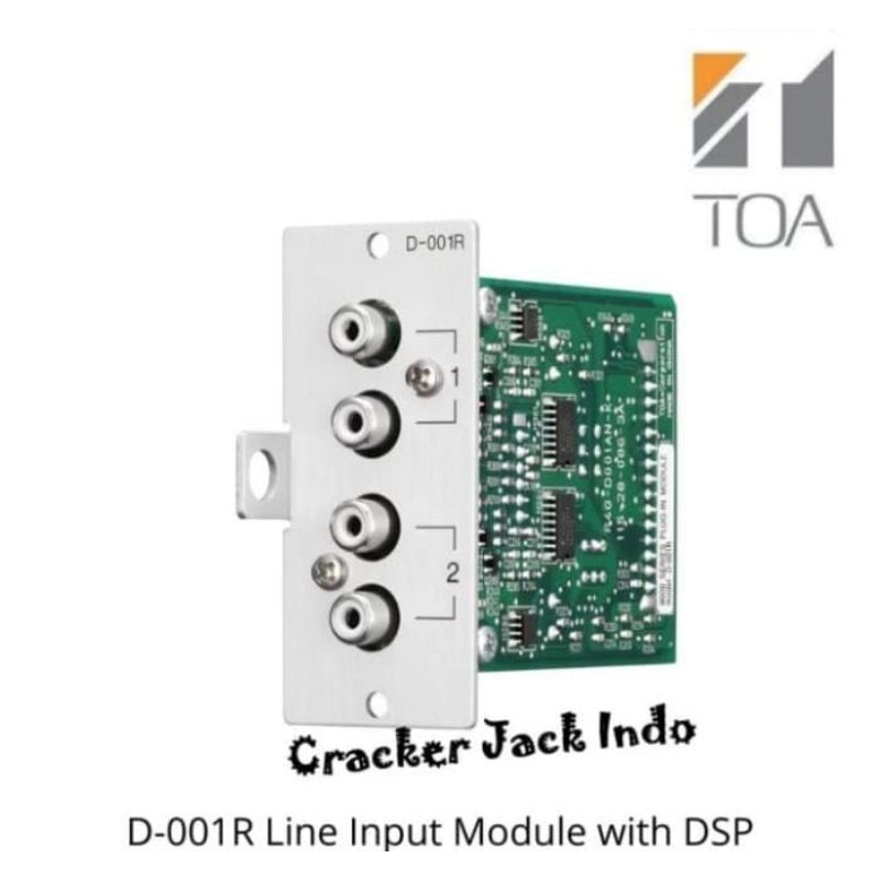 Jual modul toa D-001R Line input module with dsp | Shopee Indonesia