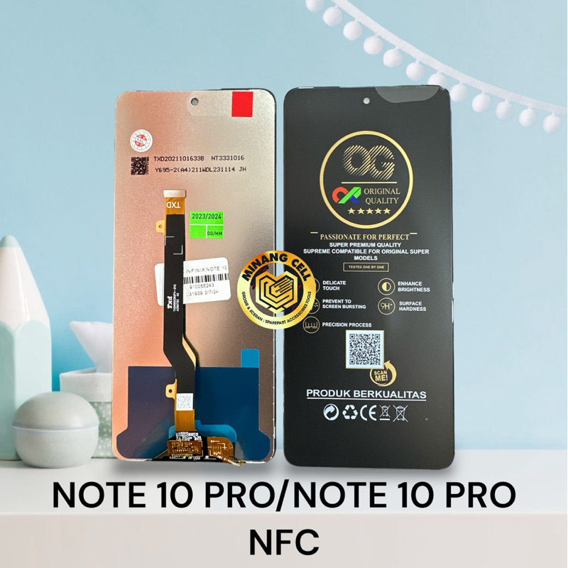 Jual LCD TOUCHSCREEN INFINIX NOTE 10 PRO X695/NOTE 10 PRO NFC | Shopee ...