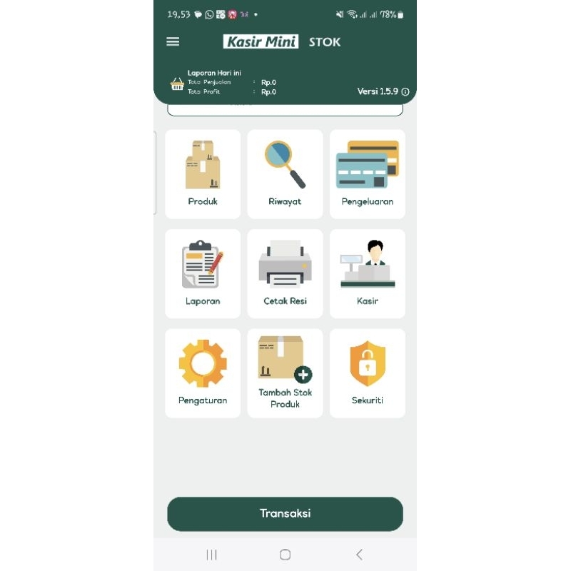 Jual Aplikasi Kasir Penjualan Point of Sales (POS) Android - KASMINI / Kasir Mini Stok | Shopee ...