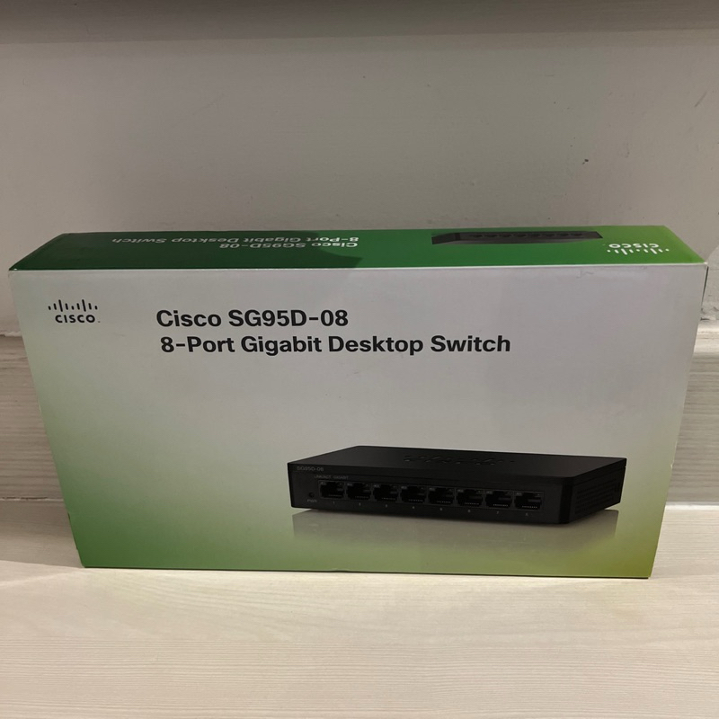 Jual Cisco SG95D-08-AS 8-Port Gigabit Desktop Switch Original | Shopee ...