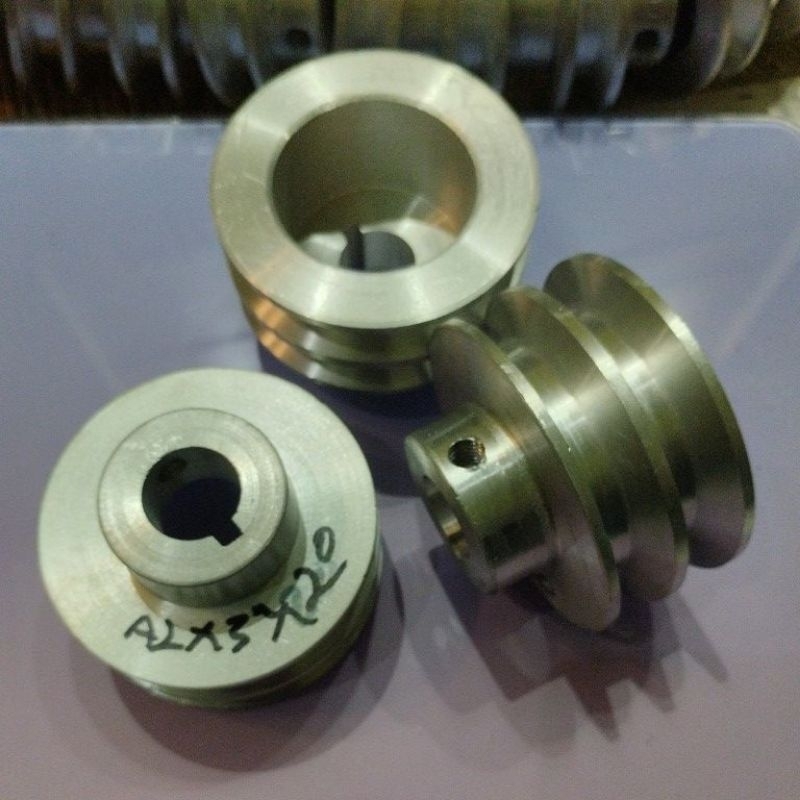 Jual Pully / Puli / Pulley A2 double 3 inch As 10/12/13/14/15/16/17/18 ...