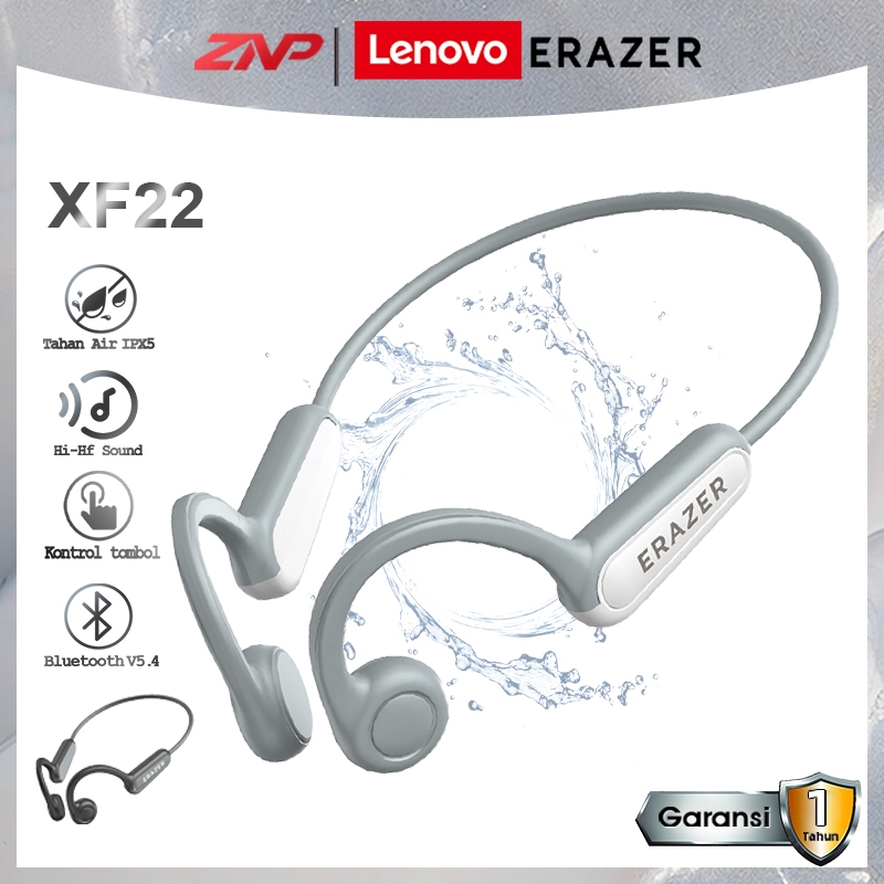 Jual ZNP X Lenovo Erazer XF22 Headphone Bluetooth Ear-hook Sports ...