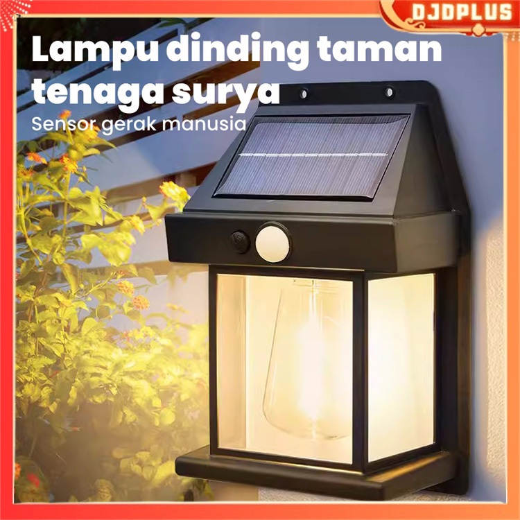 Jual DJDPlus Lampu taman tenaga surya, Lampu dinding tenaga surya, Lampu sensor LED taman, Lampu ...