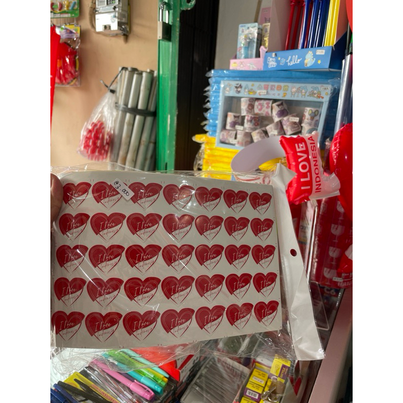 Jual sticker merah putih 2 variasi | Shopee Indonesia