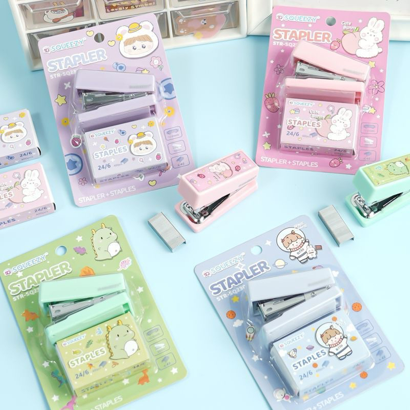 Jual STAPLER SET KARAKTER MINI KUROMI SANRIO / STAPLES DAN ISI KAREKTER ...