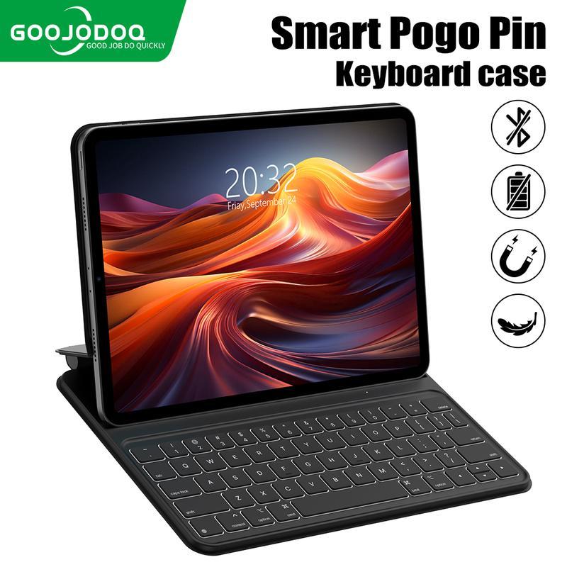 Jual GOOJODOQ Lightweight Pogo Pin Magic Keyboard Wireless Charging ...