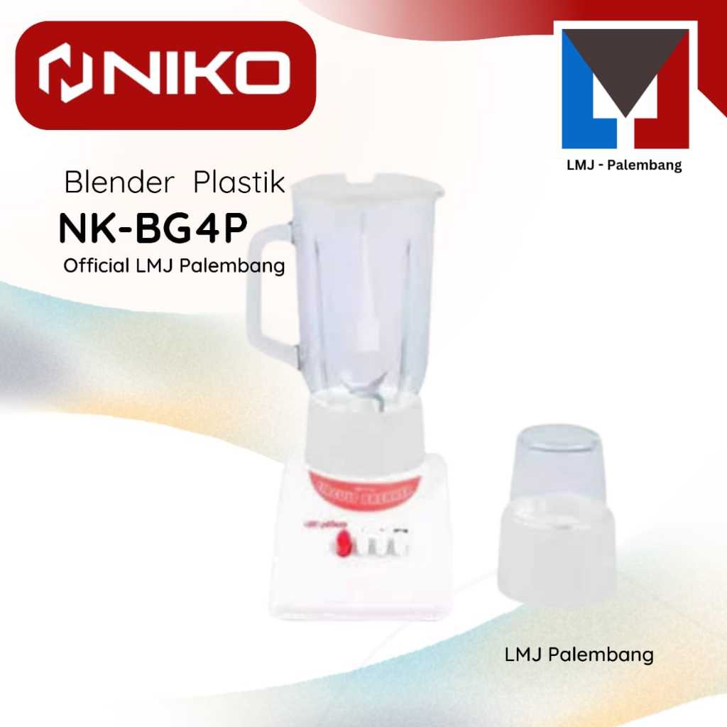 Jual BLENDER NIKO NK-BG4P PLASTIK - Garansi resmi 1 Tahun berlaku di ...