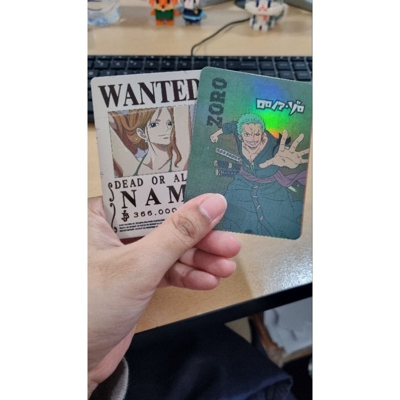 Jual Photocard Chatime X One Piece Zoro Holo dan Nami Bounty [KHUSUS ...