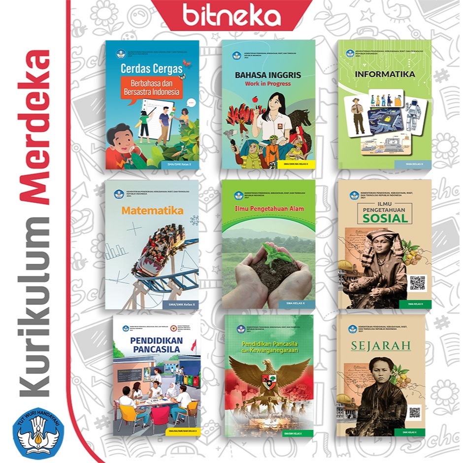 Jual Buku Siswa Kurikulum Merdeka untuk SMA/MA/SMK Kelas 10 - KEMENDIKBUD | Shopee Indonesia
