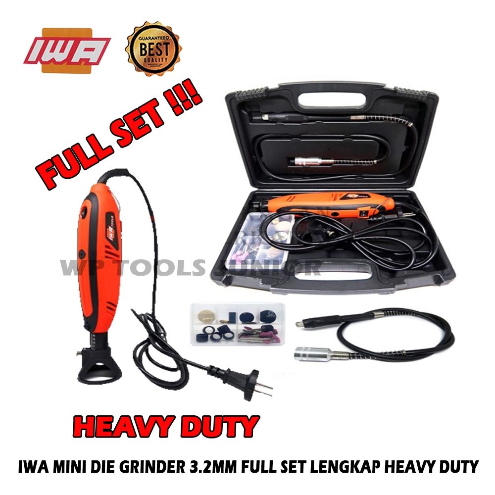 Jual MOLLAR Mini Die Grinder MG005B Mesin Bor Tuner Porting Poles ...