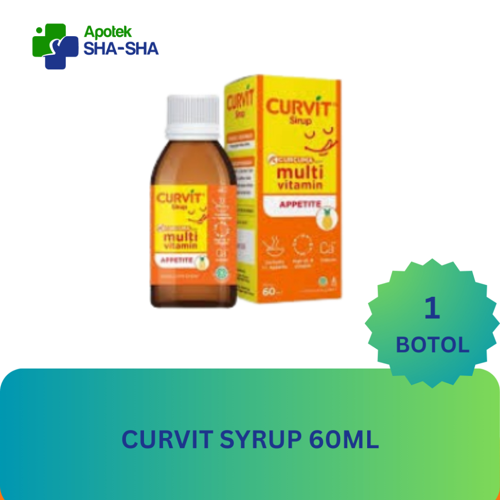 Jual CURVIT SYRUP 60 ML | Shopee Indonesia