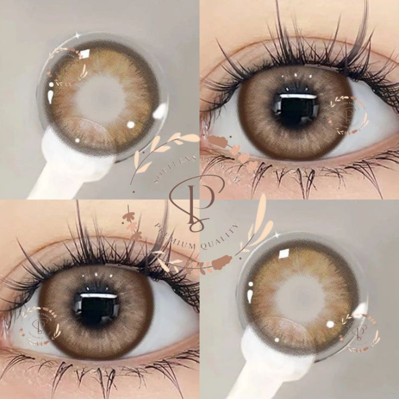 Jual Softlens Brown Cewek Kue Premium Diameter 14,5 MM | Softlens ...