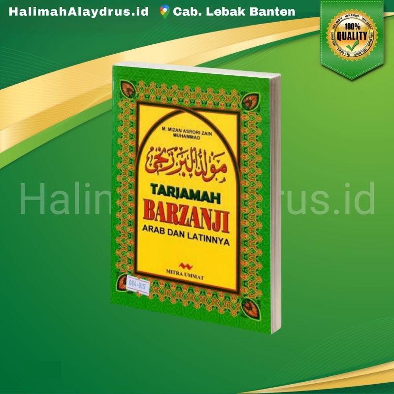 Jual Buku / Kitab Maulid Al Barzanji Terjemah disertai Arab & Latinnya ...