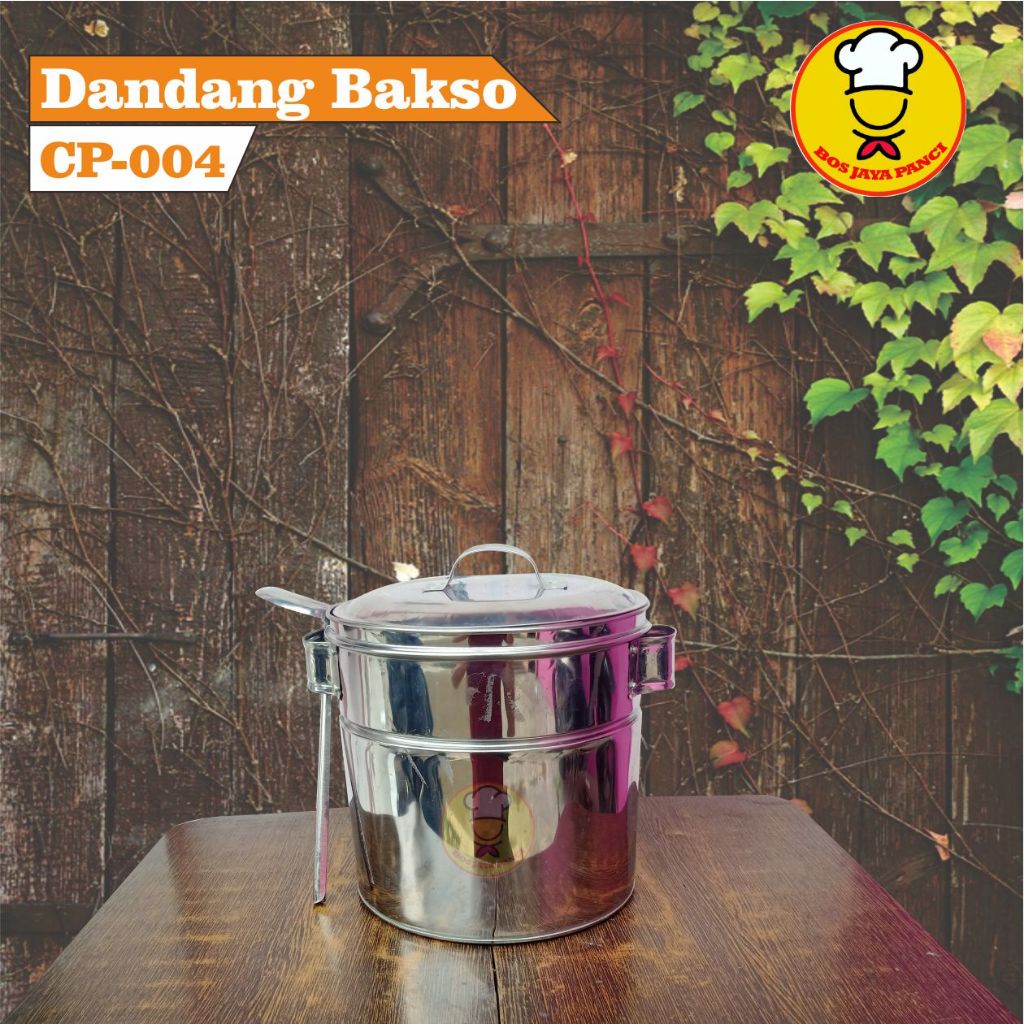 Jual Dandang Bakso ukuran 26, Panci Kuah Bakso, Panci Soto Jumbo, Panci ...