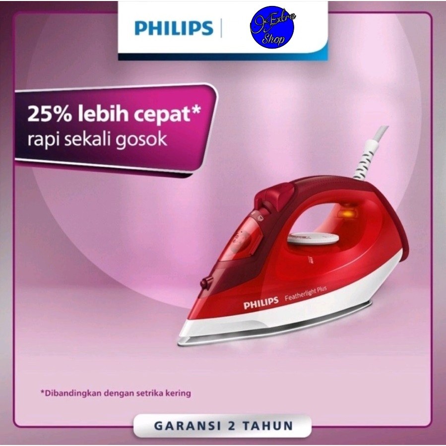 Jual Philips Steam Iron GC1424/45 - Red GC1424 GC 1424 | Shopee Indonesia