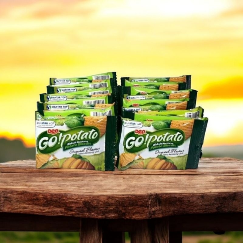 Jual Go Potato Biskuit Kentang - Isi 20 Pcs | Shopee Indonesia