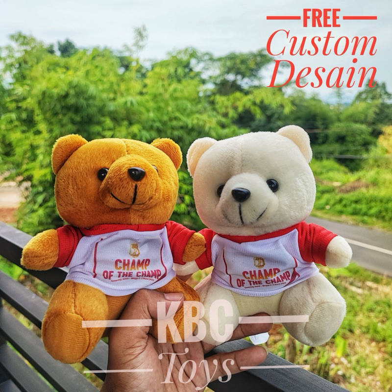 Jual Boneka Custom Nama / Custom Logo Bisa Satuan Tanpa Minimal Order ...