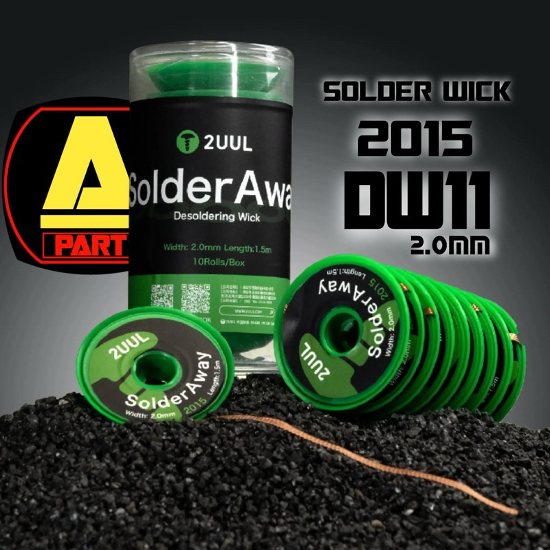 Jual SOLDER WICK GOOT WICK 2015 2.0MM 2UUL DW 11 ORIGINAL (HARGA SATUAN) | Shopee Indonesia