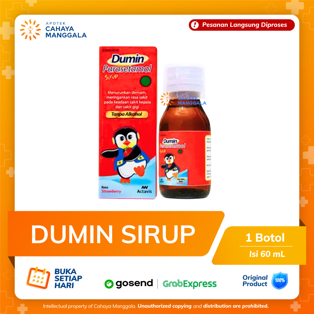 Jual DUMIN SIRUP PENURUN PANAS 60 ML | Shopee Indonesia