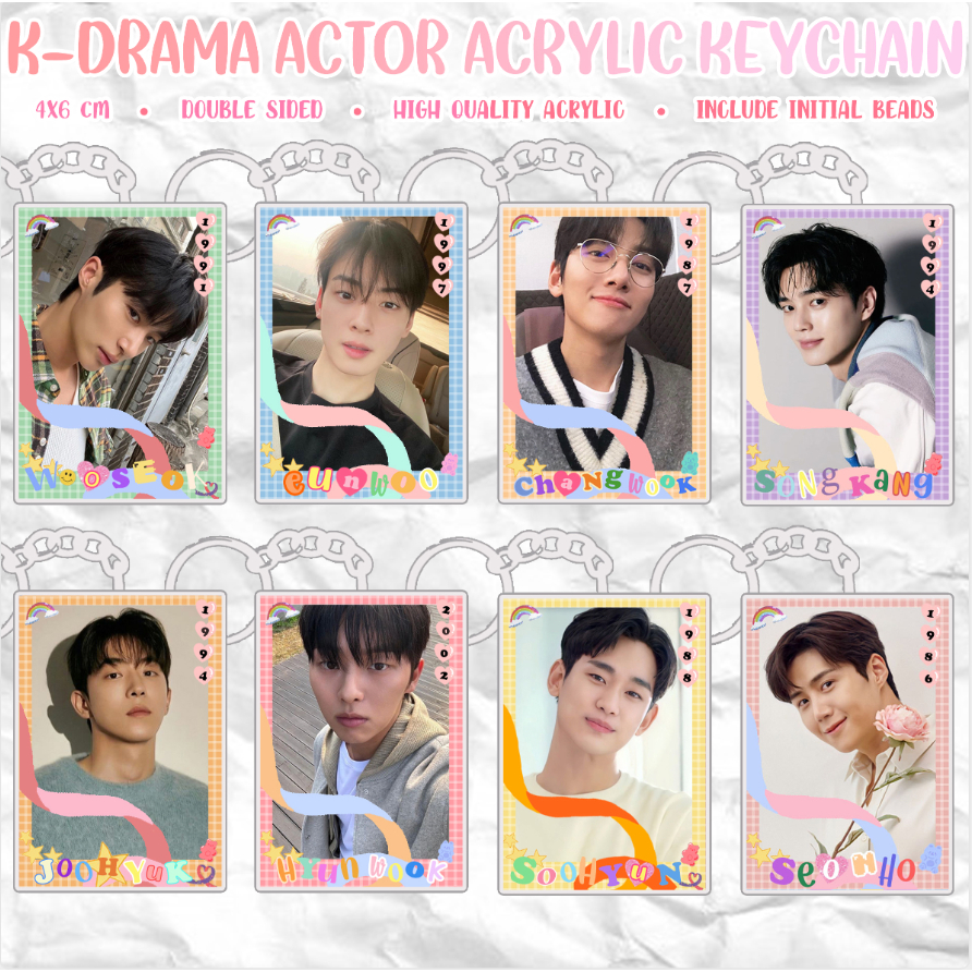 Jual [READY] K-Drama Actor Acrylic Keychain Candy Keyring / Gantungan ...