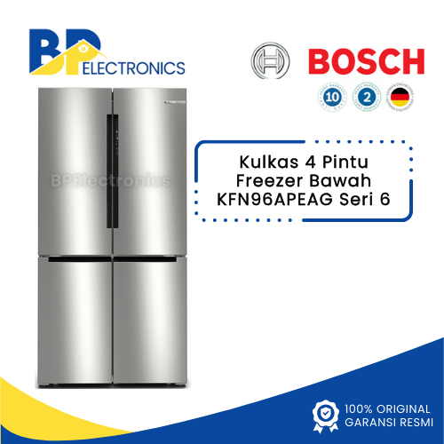 Jual KULKAS 4 PINTU BOSCH KFN96APEAG Kulkas French Door Freezer Bawah ...