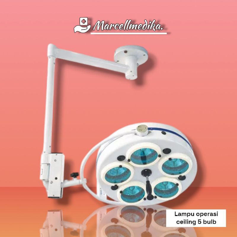 Jual LAMPU OPERASI CEILING 5 BULB / SHADOWLESS OPERATING LAMP KL505L ...