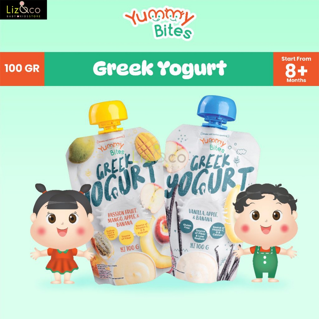 Jual Yummy Bites Greek Yogurt 100 GR Snack Baby/ Cemilan bayi | Shopee ...