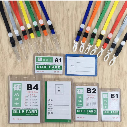 Jual Paket Murah Tali Name Tag + ID CARD Lanyard A1 A2 A3 B1 B2 B3 B4 / Mika | Shopee Indonesia