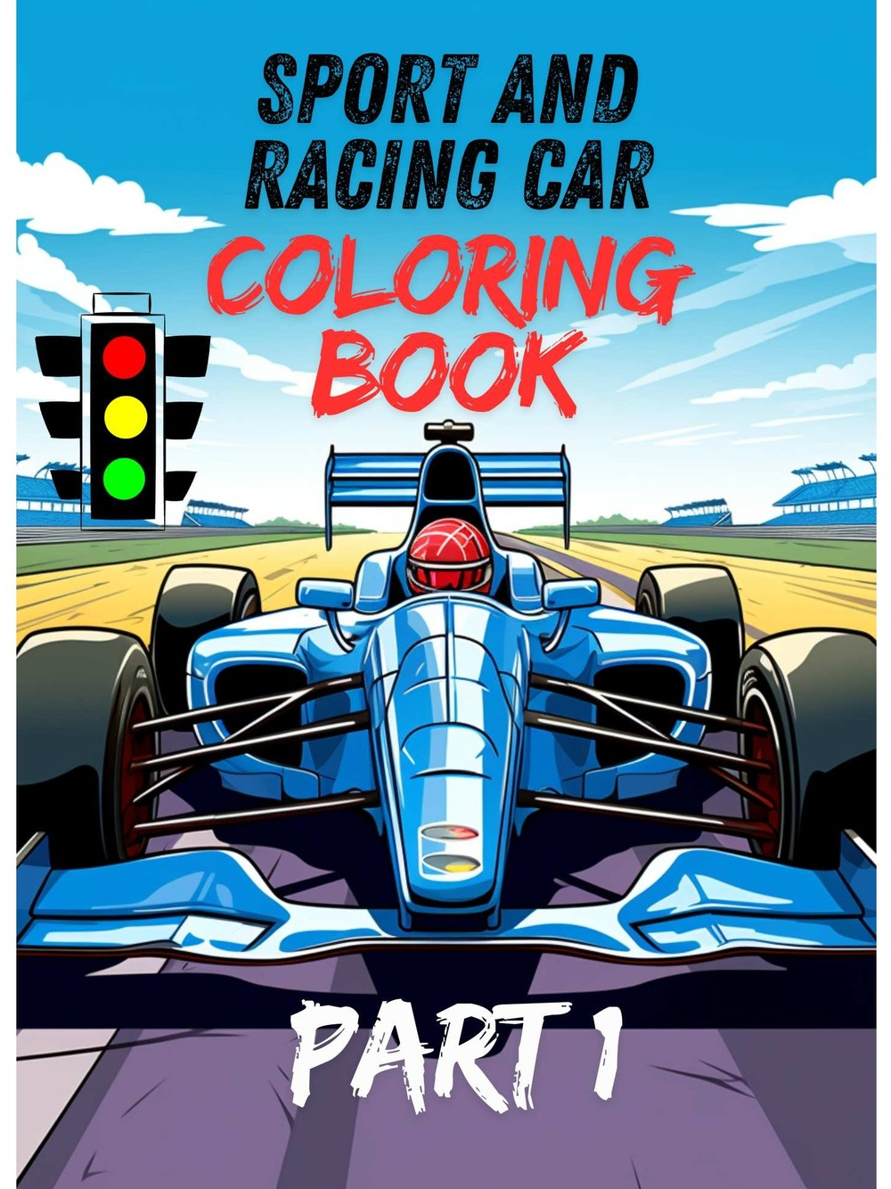 Jual Printable Worksheet Untuk Anak Mewarnai Mobil Balap Part 1 20 ...