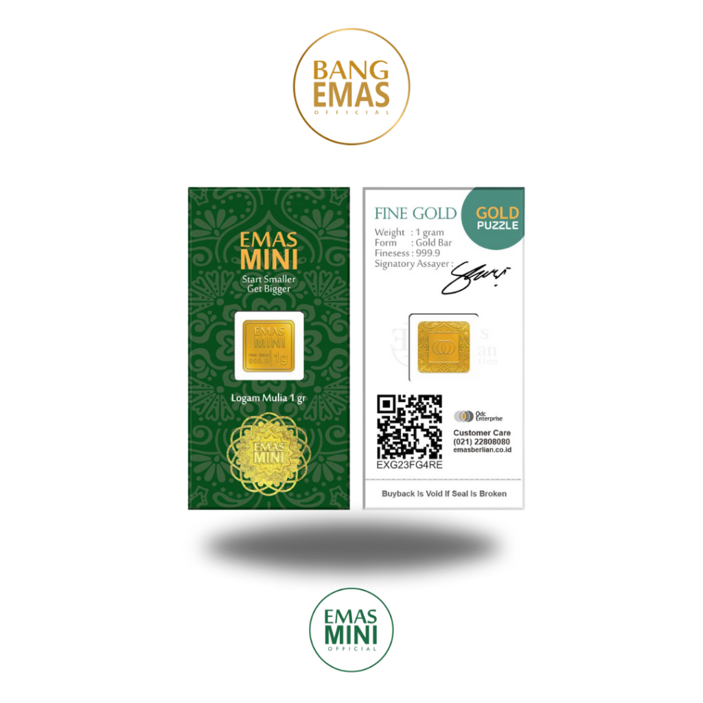 Jual Emas Mini 1 Gram | Shopee Indonesia